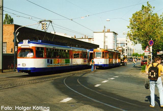 Abtransport der ST 7/8 - Straßenbahn (Darmstadt) - Frankfurter ...
